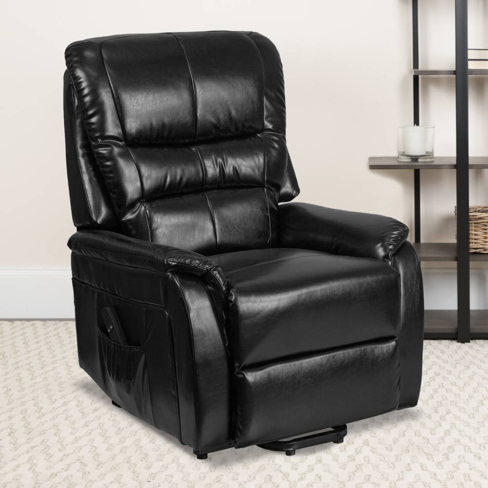 DIONYSUS LeatherSoft Remote Powered Lift Recliner | Couches.com