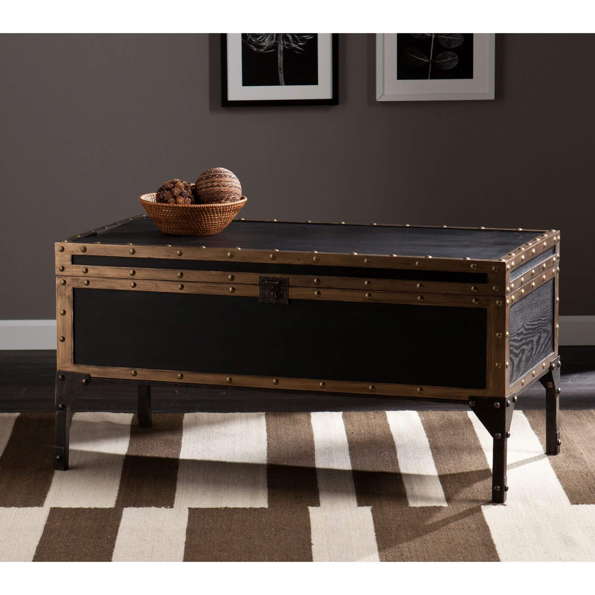 SEI - Drifton Travel Trunk Cocktail Table | Couches.com